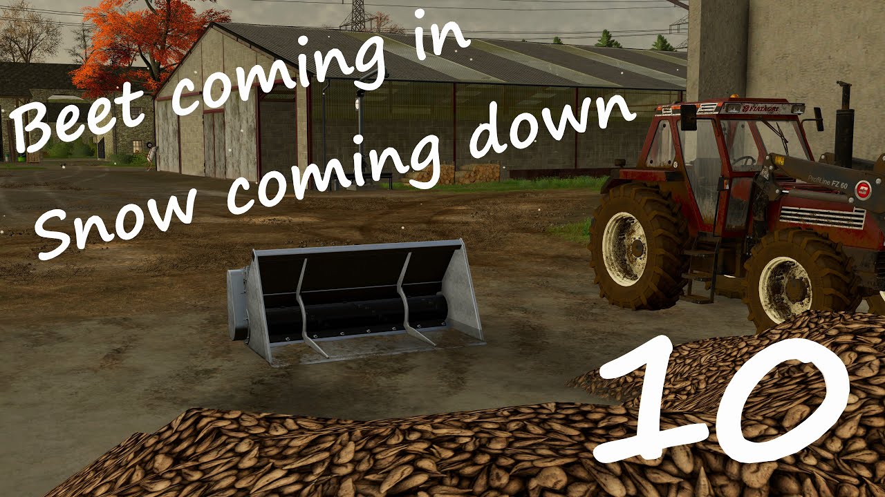 Snow is coming! - The Old Stream Farm E10 - Lets Play FS22 - Farming ...