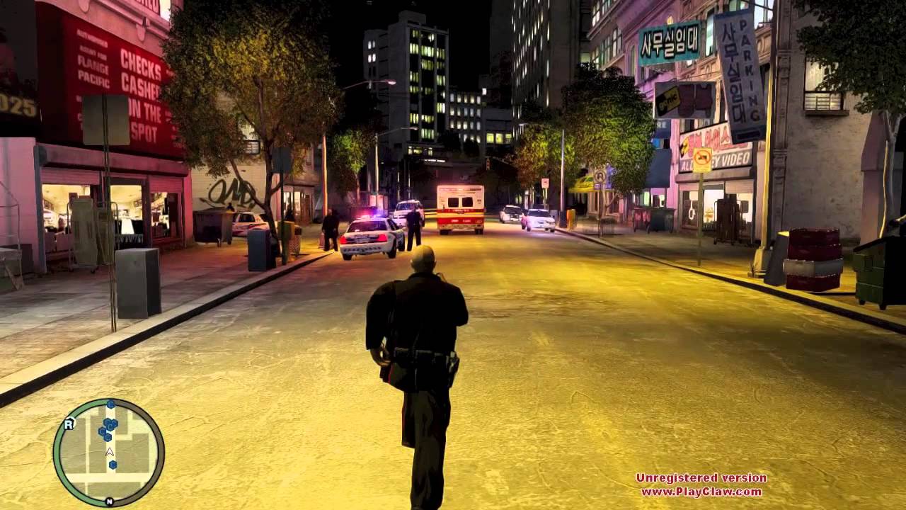 GTA IV Rookie Blue Officer Down - YouTube