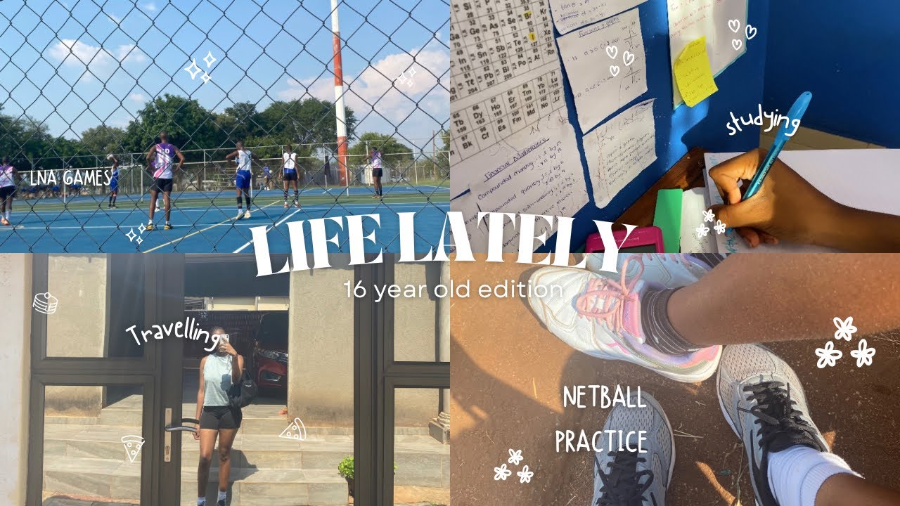 LIFE LATELY|| NETBALL GAMES + LNA GAMES + STUDYING📚🏐💕 #lifelately # ...