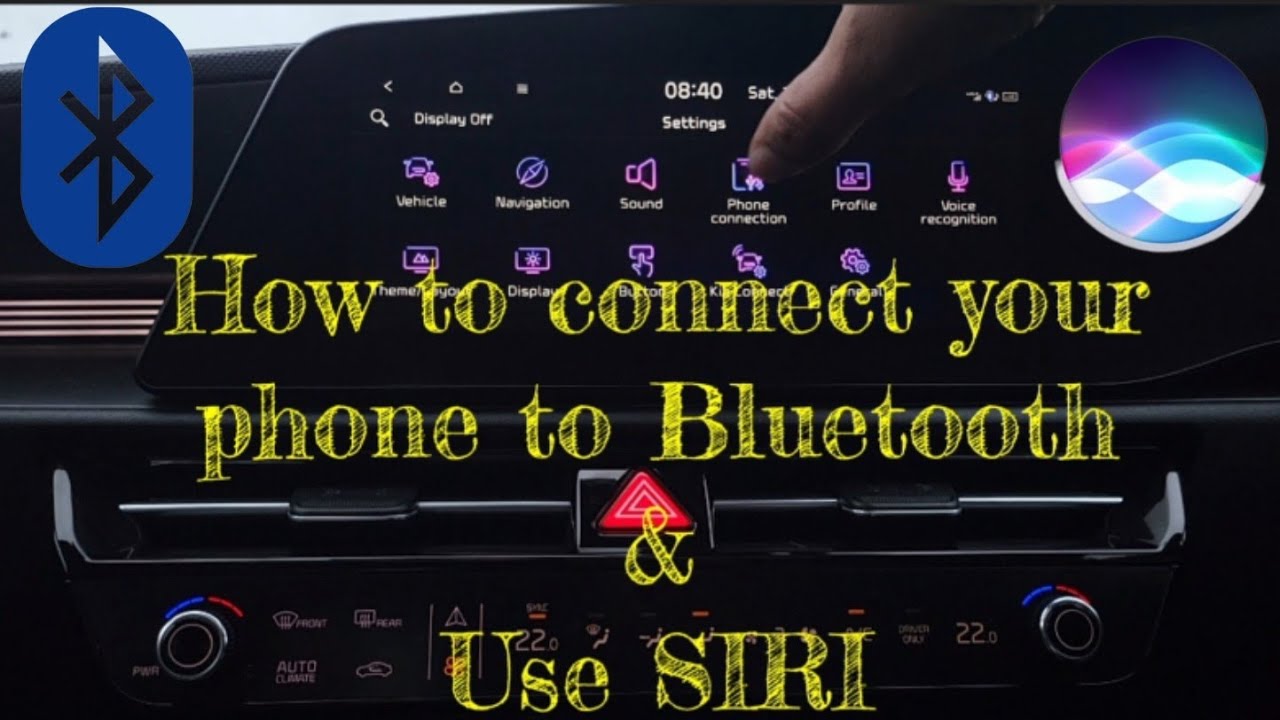 How to connect bluetooth/How to pair my phone to my car/Bluetooth Phone ...