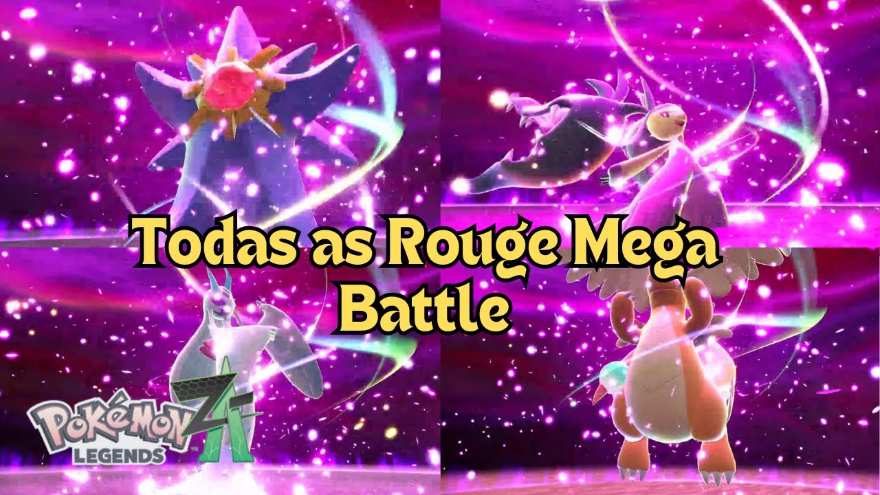 Todas as Rogue Mega Evolution Battle - Pokémon Legends ZA - YouTube