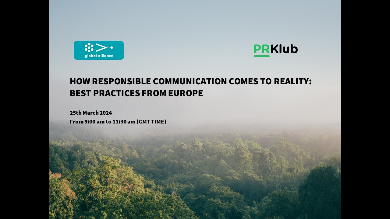How Responsible Communication comes to Reality: Best Practices from ...