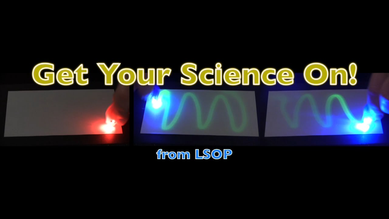 Get Your Science On: Writing with Light - YouTube