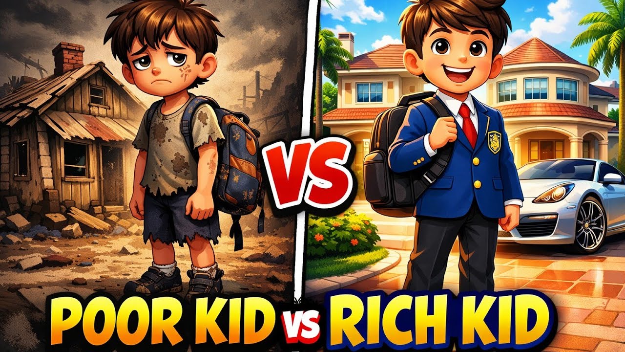 "Poor kid vs rich kid 👶" - YouTube
