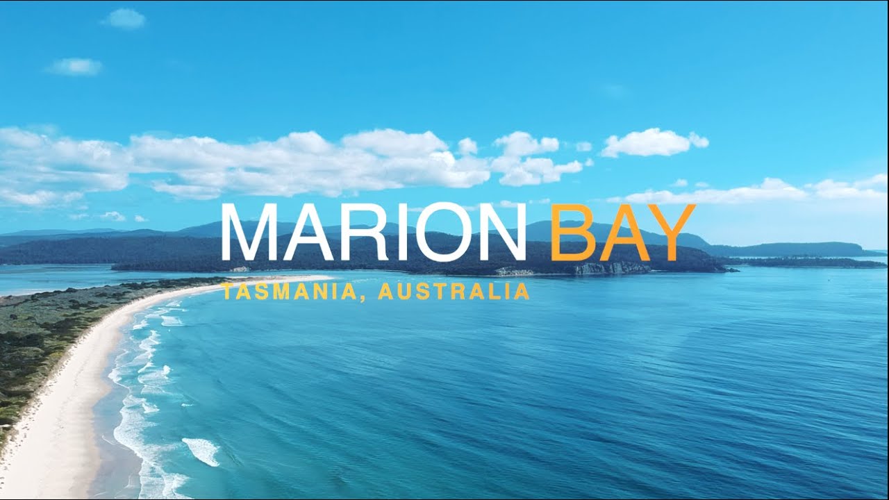 Beautiful Marion Bay Beach in Tasmania | Discover Tasmania #9 | Drone ...
