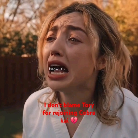 Tory has ever right to be sad and mad. I can't believe no one even ...