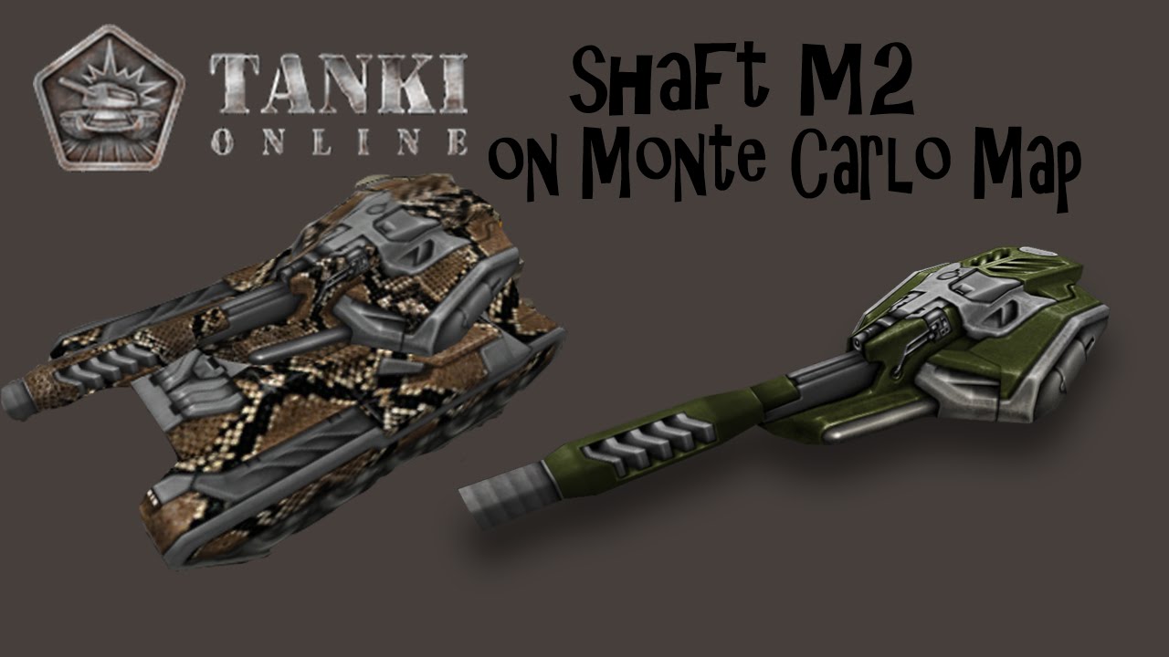 Tanki Online | M2 Shaft | Monte Carlo | - YouTube