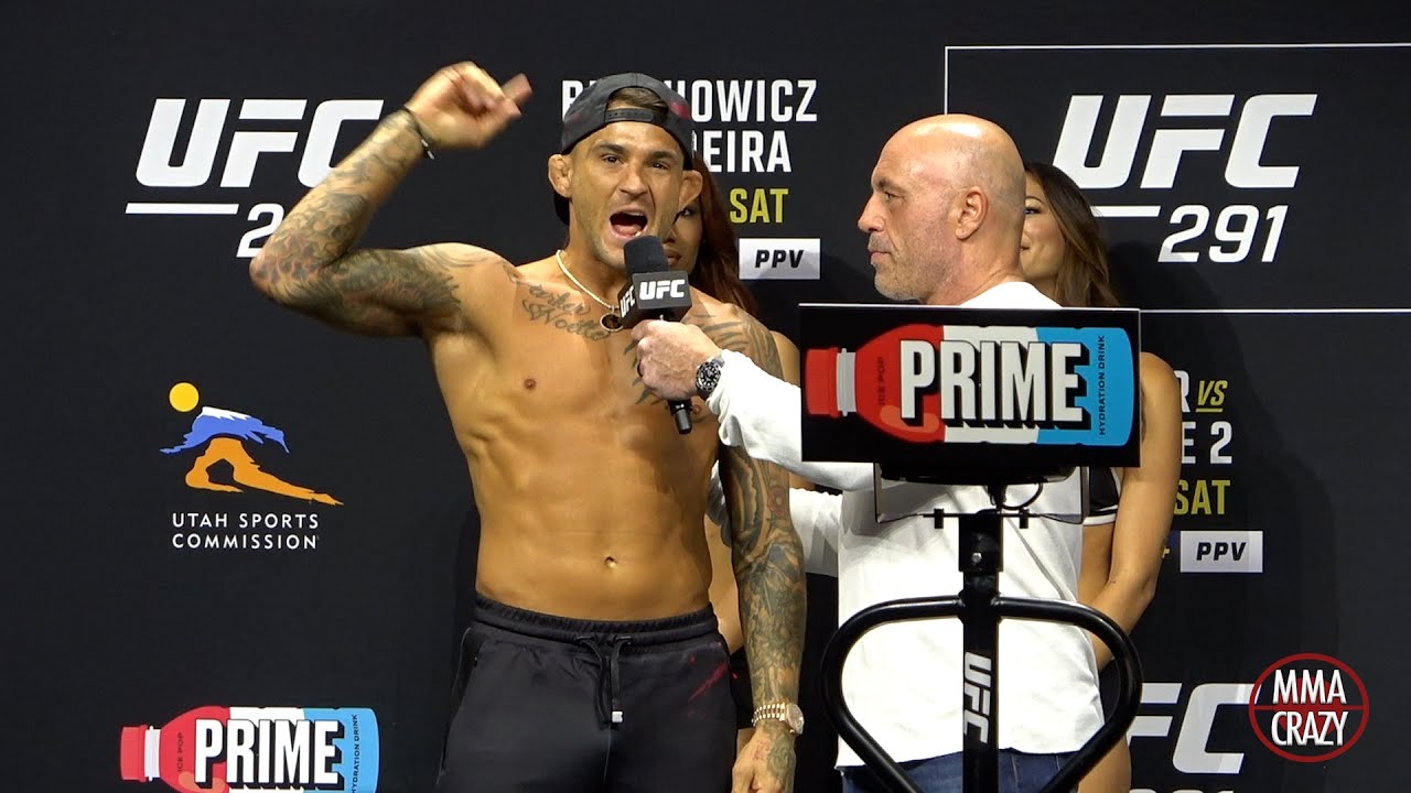 Dustin Poirier on Justin Gaethje BMF fight "I promise you blood & guts ...