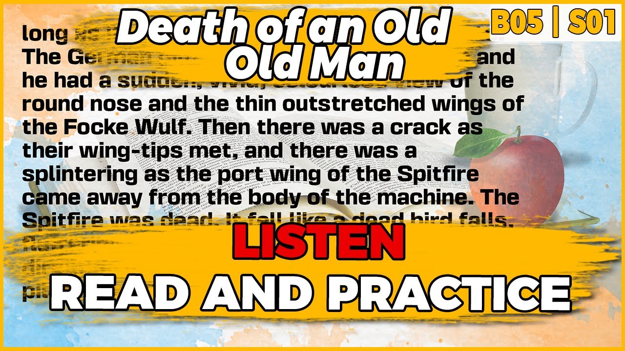 Learn English through story ⭐ Level 1 - Death of an Old Old Man ...