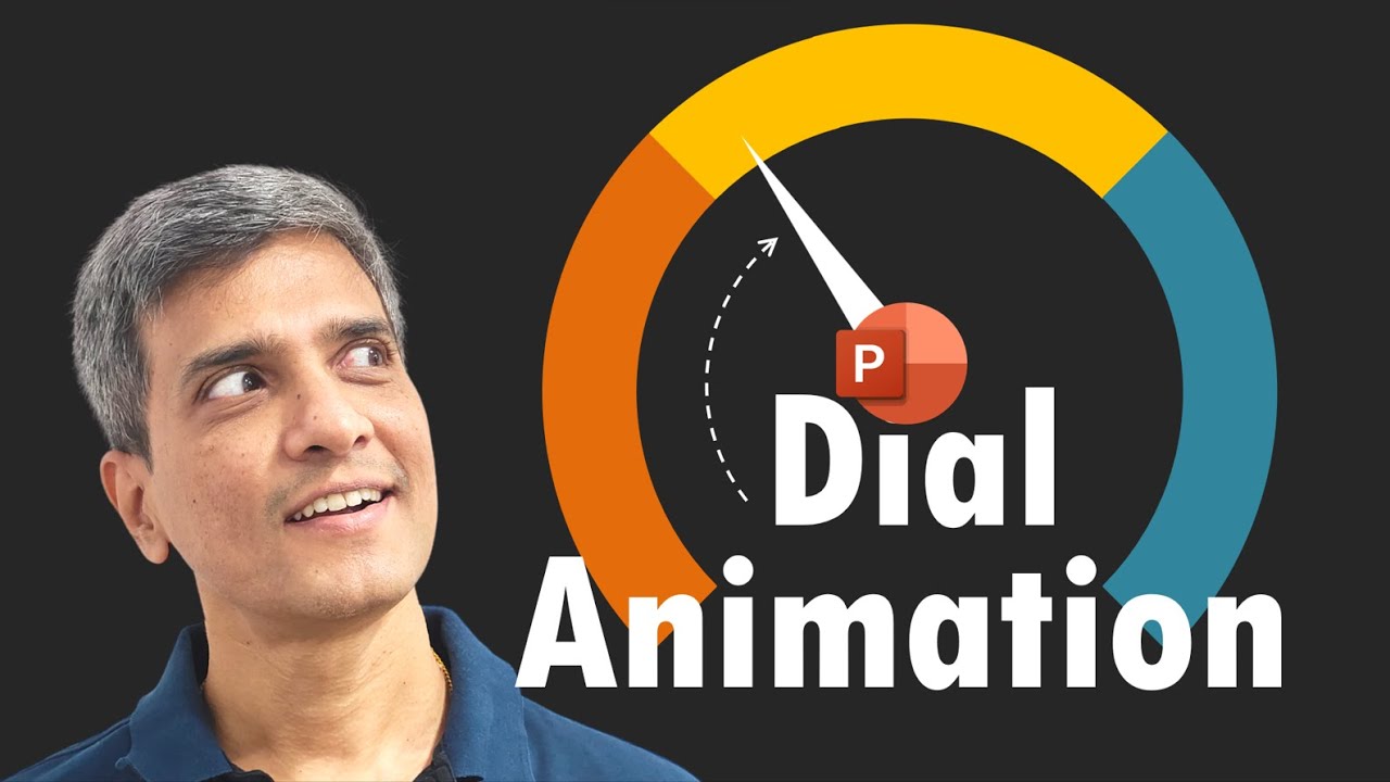 Dial Animation Infographic in PowerPoint - YouTube