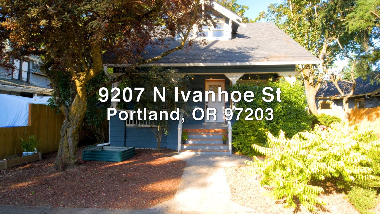 9207 N Ivanhoe St - Video Walkthrough | Portland Oregon Real Estate ...