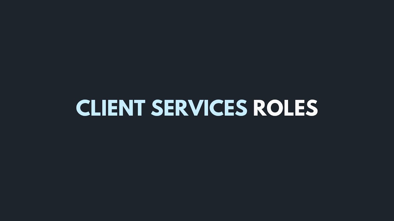 Introduction to Client Services - YouTube