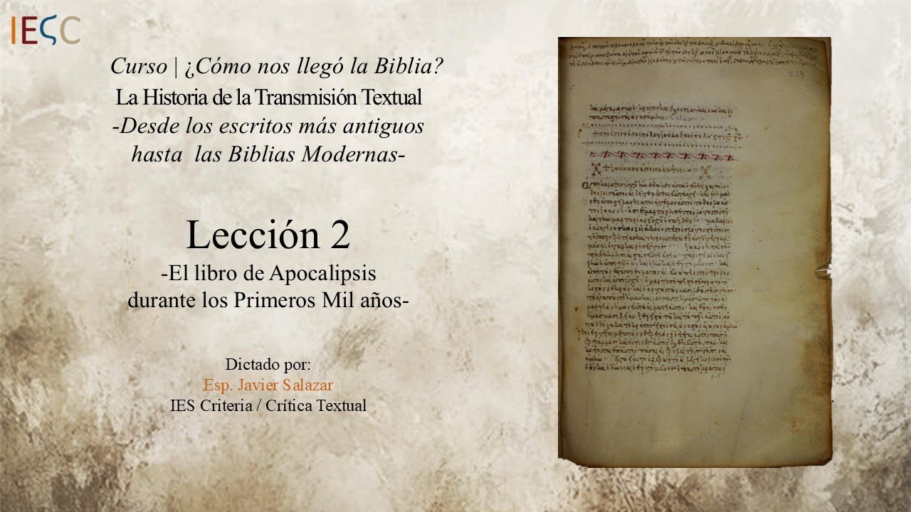 El Libro De Apocalipsis Y Los Primeros Mil Años Youtube 5180