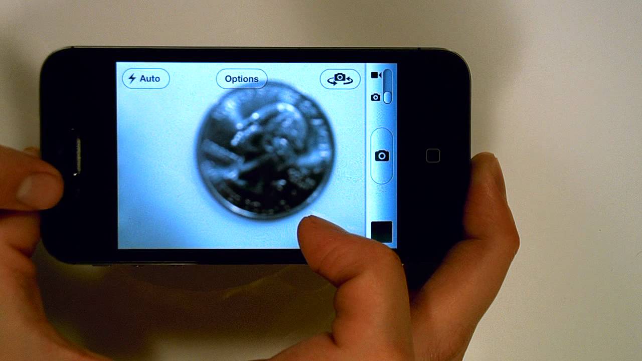 How Do I Use The Camera On My Apple iPhone 4S? - YouTube