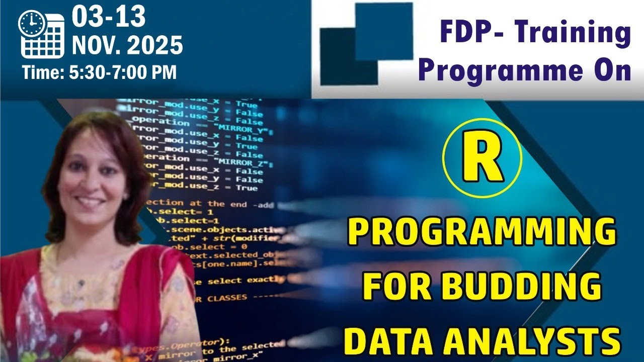 Day 3: Data Structures – Matrix, Array, Data frame - YouTube