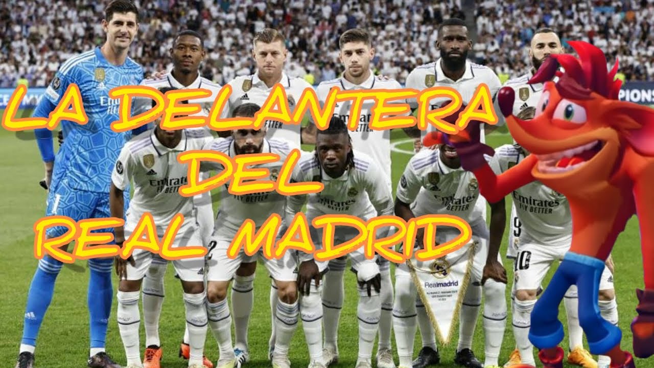 La delantera del madrid - YouTube