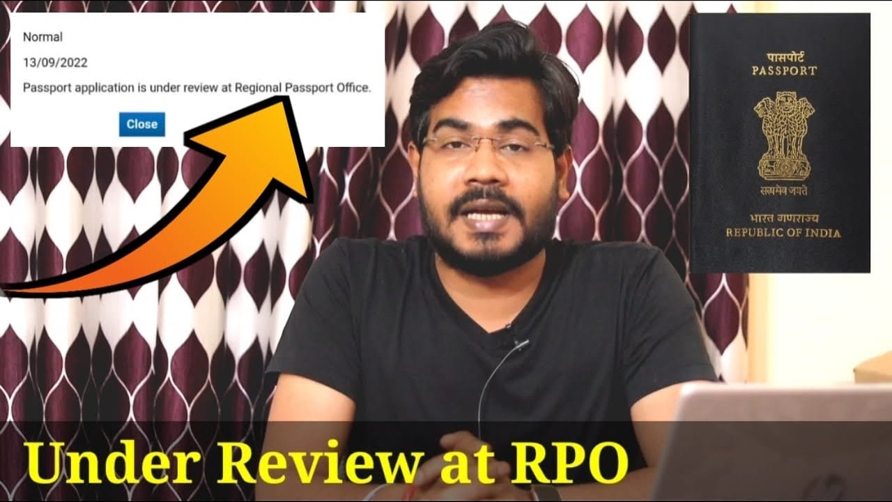 Passport Under Review at RPO Status Solution क्या है ? पासपोर्ट UNDER ...