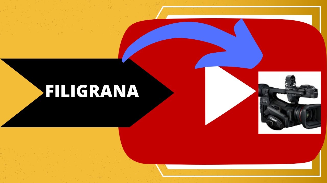 COME METTERE la FILIGRANA nei VOSTRI VIDEO - YouTube