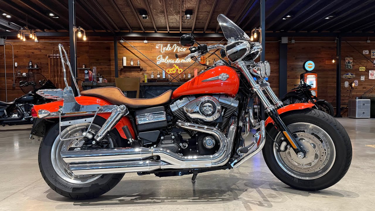 Harley Davidson Fat Bob 103 año 2012 con 27.000 KM de fábrica. - YouTube