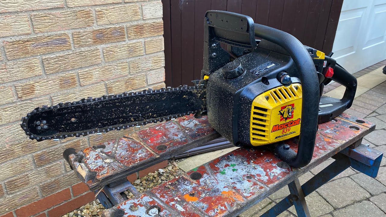 McCulloch MacCat 839 chainsaw £10 from Facebook marketplace will it ...