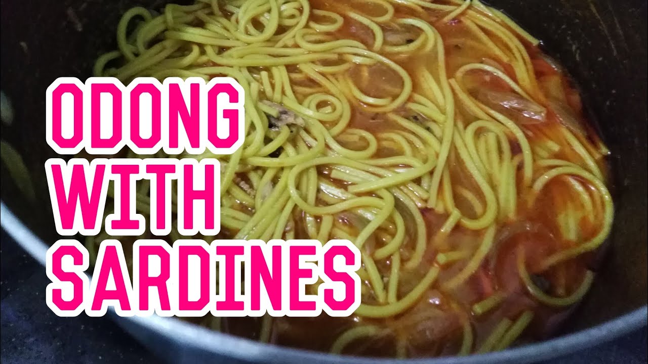 SINABAWAN NA ODONG NA MAY SARDINAS || ODONG WITH SARDINES RECIPE - YouTube