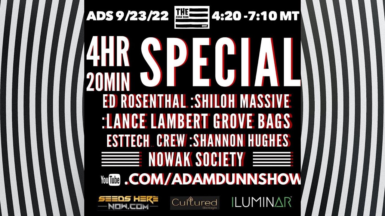 Adam Dunn Show 09-23-22 - YouTube