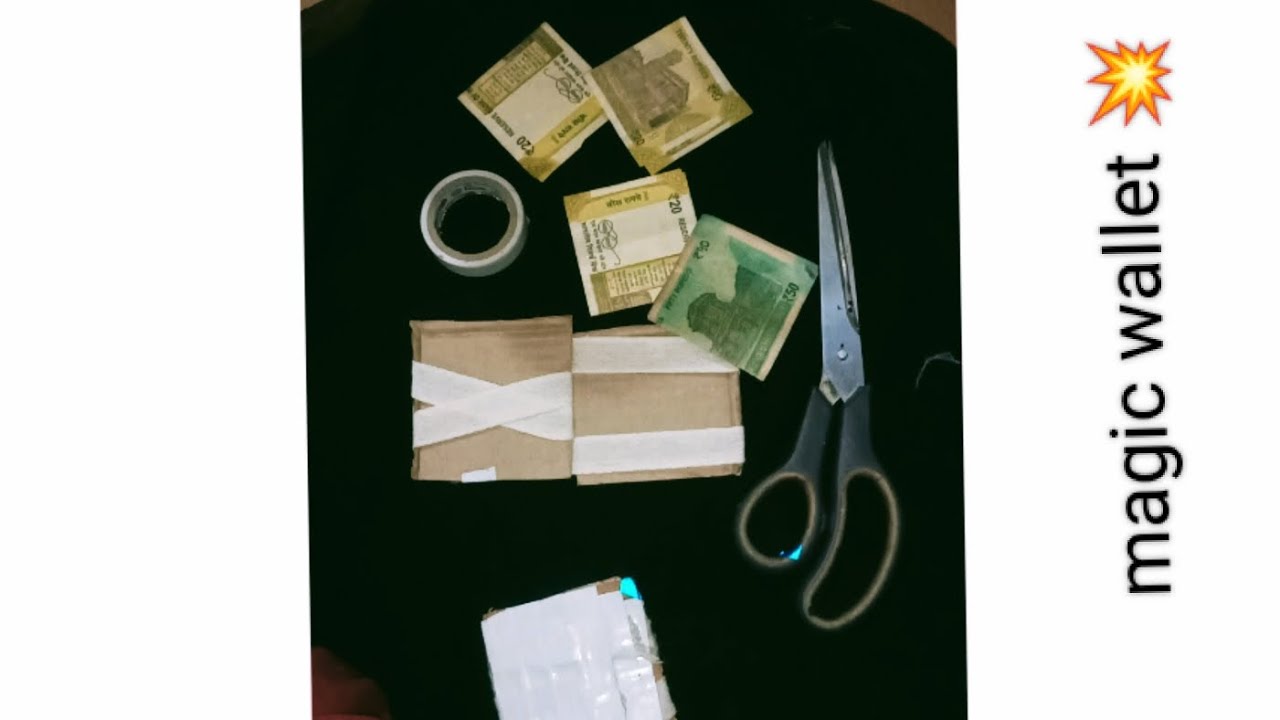 how to make magic wallet 💥 in home #like #subscribe #viralvideo - YouTube