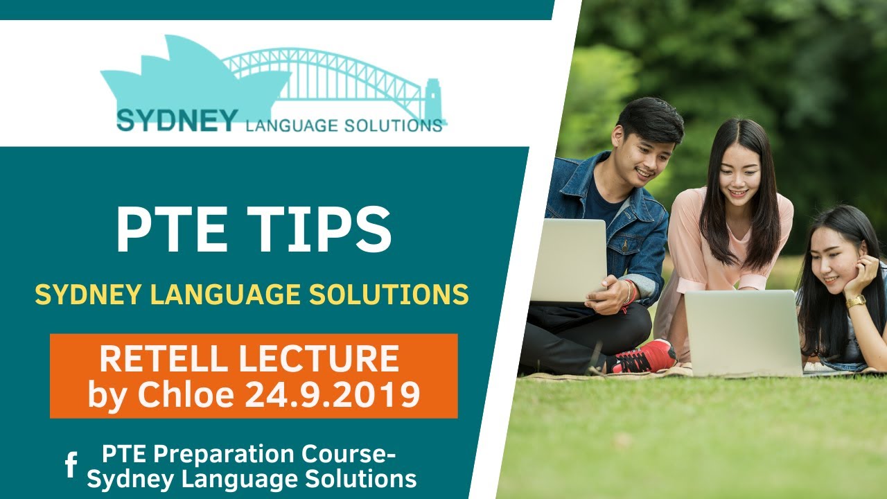 PTE Retell Lecture - Repeat Sentence - YouTube