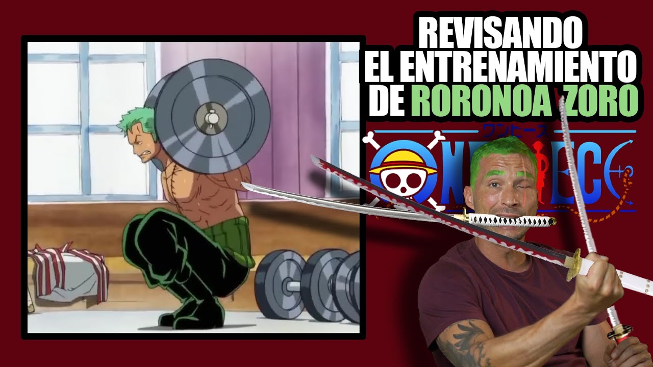ENTRENAMIENTO de Roronoa Zoro (One Piece) - YouTube