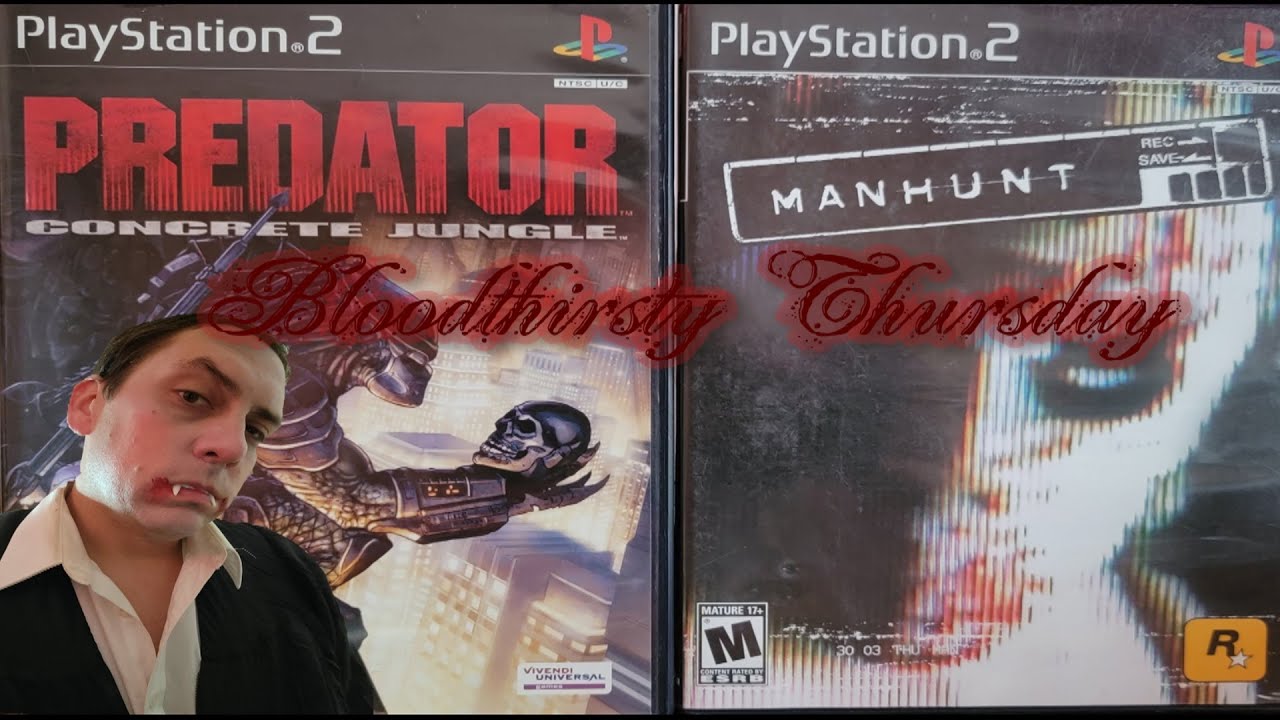 Manhunt (PS2) Predator Concrete Jungle (PS2) First Plays | Bloodthirsty ...