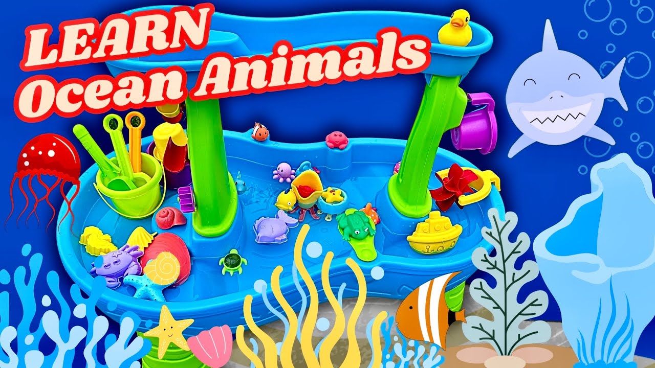 Learning Video for Toddlers Learn Ocean Animals Names | Fun ...