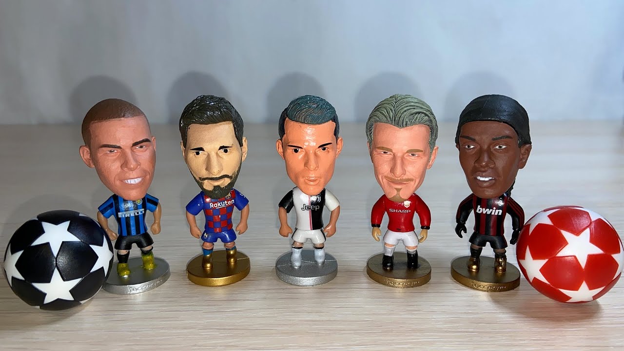 Ronaldo Messi Beckham toys from Aliexpress - YouTube