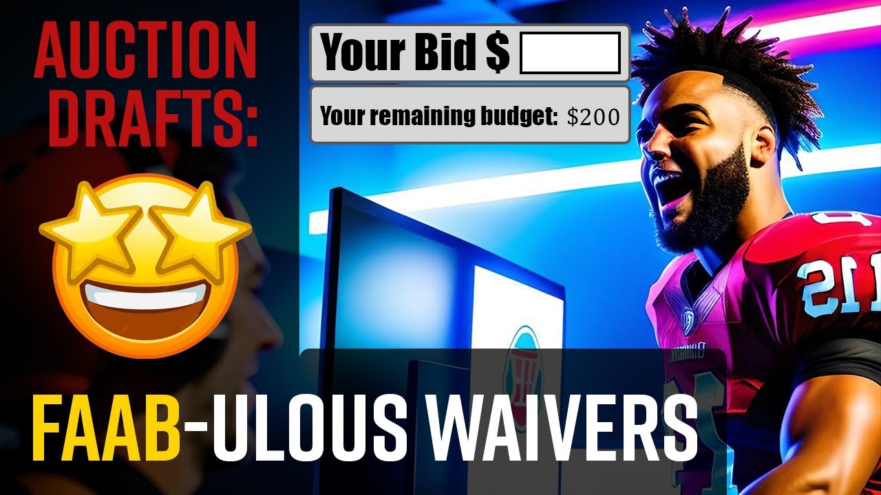 The Guide to FAAB Budget: Fantasy Football Waivers - YouTube