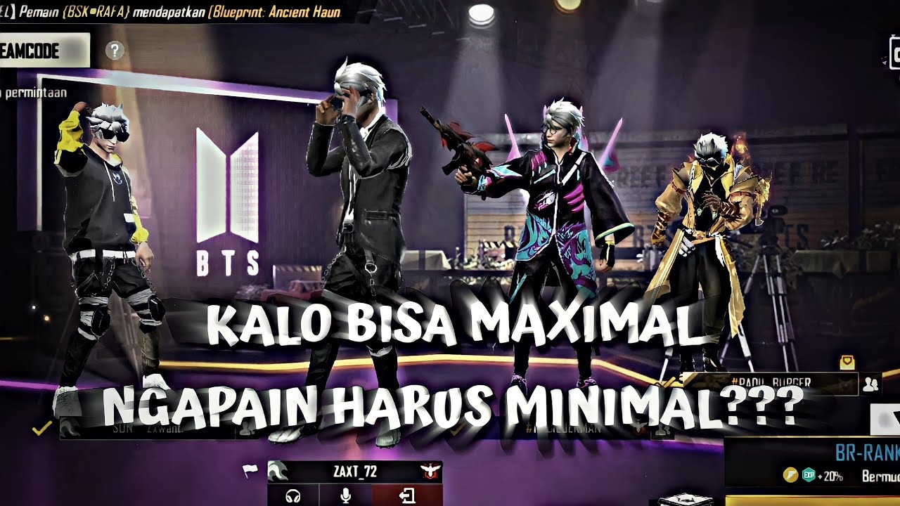 PRESET ALIGHT MOTION FF KALO BISA MAXIMAL NGAPAIN HARUS MINIMAL DIBAWAH ...