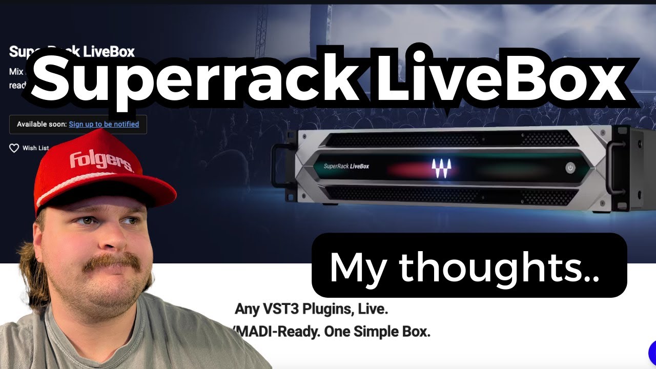 WAVES SUPERRACK LIVEBOX - FIRST IMPRESSIONS - YouTube