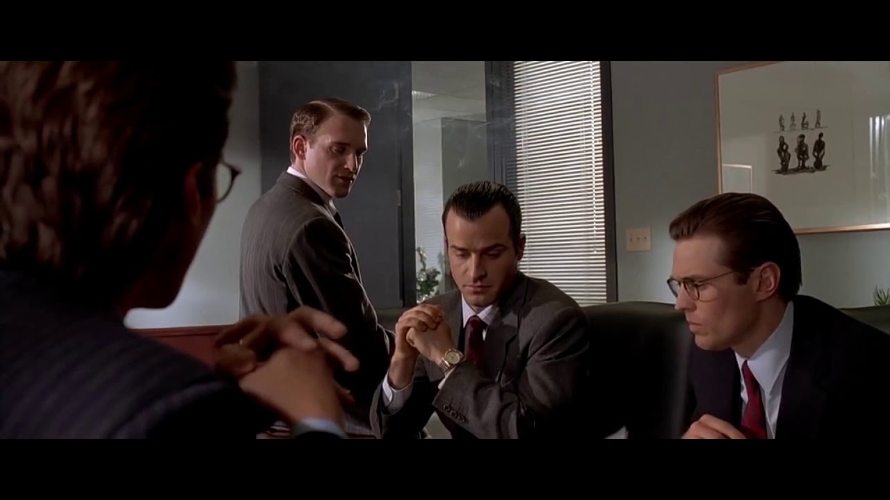 American Psycho | My Favorite Scene - YouTube