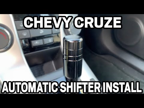 Chevy Cruze automatic shifter install - YouTube