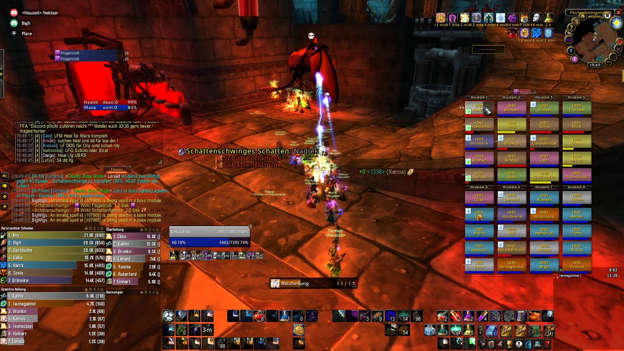 WoW Classic - Neuzeit vs. Ebonroc 1st Kill - YouTube