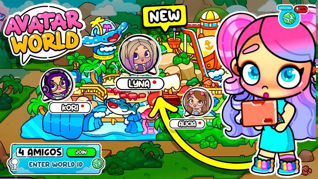 TODOS los *SECRETOS* de la NUEVA ACTUALIZACION DE AVATAR WORLD NUEVO ...