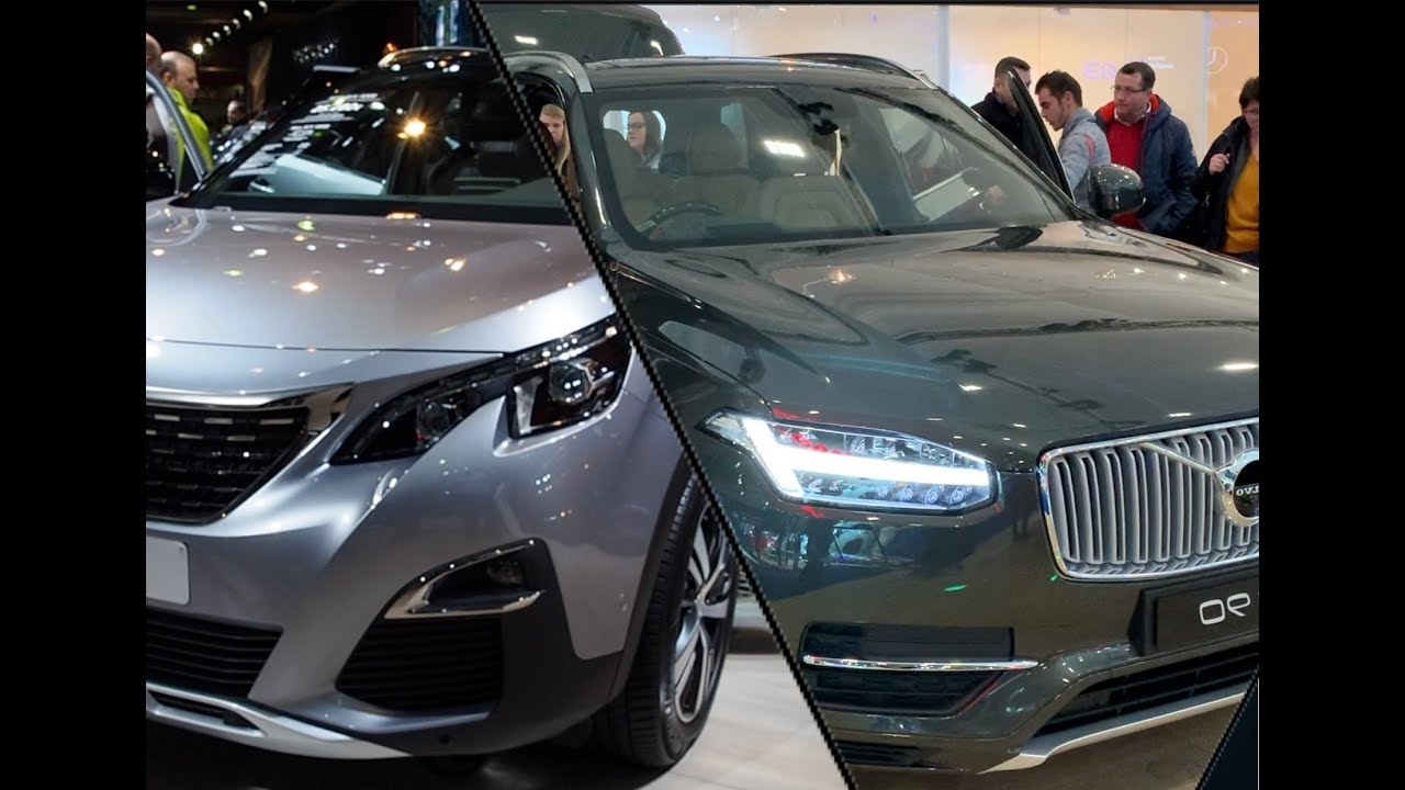 Volvo XC90 vs Peugeot 5008 - YouTube