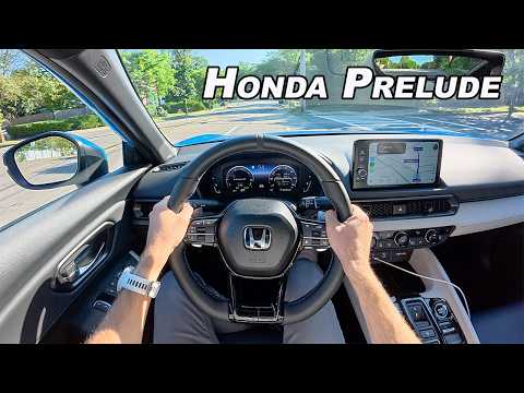 Driving The 2026 Honda Prelude - What It's Actually Like to Live With Every Day (POV Binaural Audio)