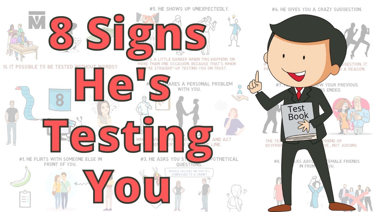 8 Signs a Guy is Testing You - YouTube