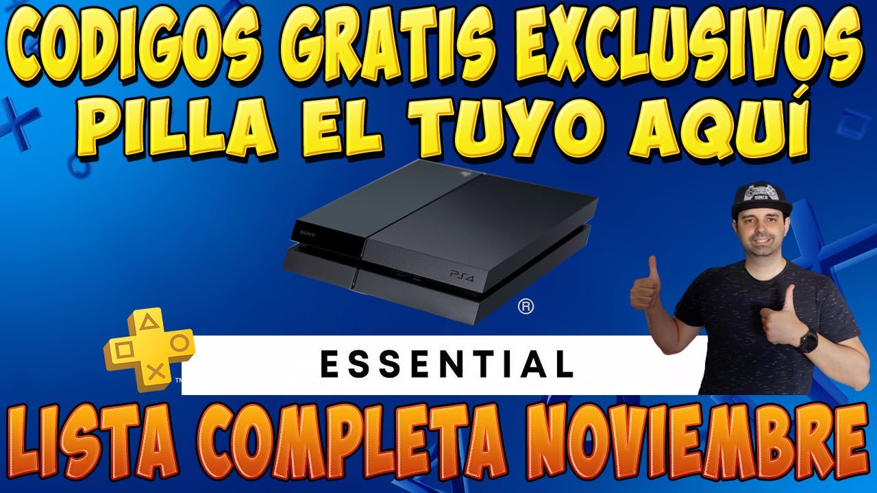 GRATIS códigos EXCLUSIVOS para todos en PS4 y la lista completa de los juegos de PS Plus ...
