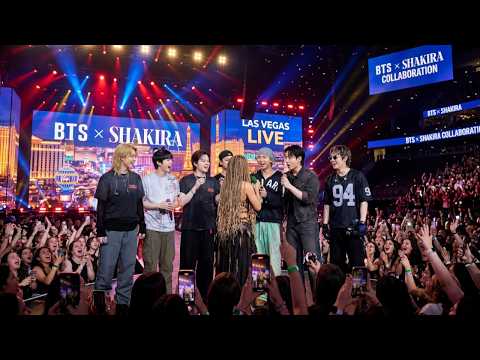 ARMY CRAZY! BTS Shocked Fans at the End of the Concert When Shakira Suddenly Appeared on Stage! 😱🎤