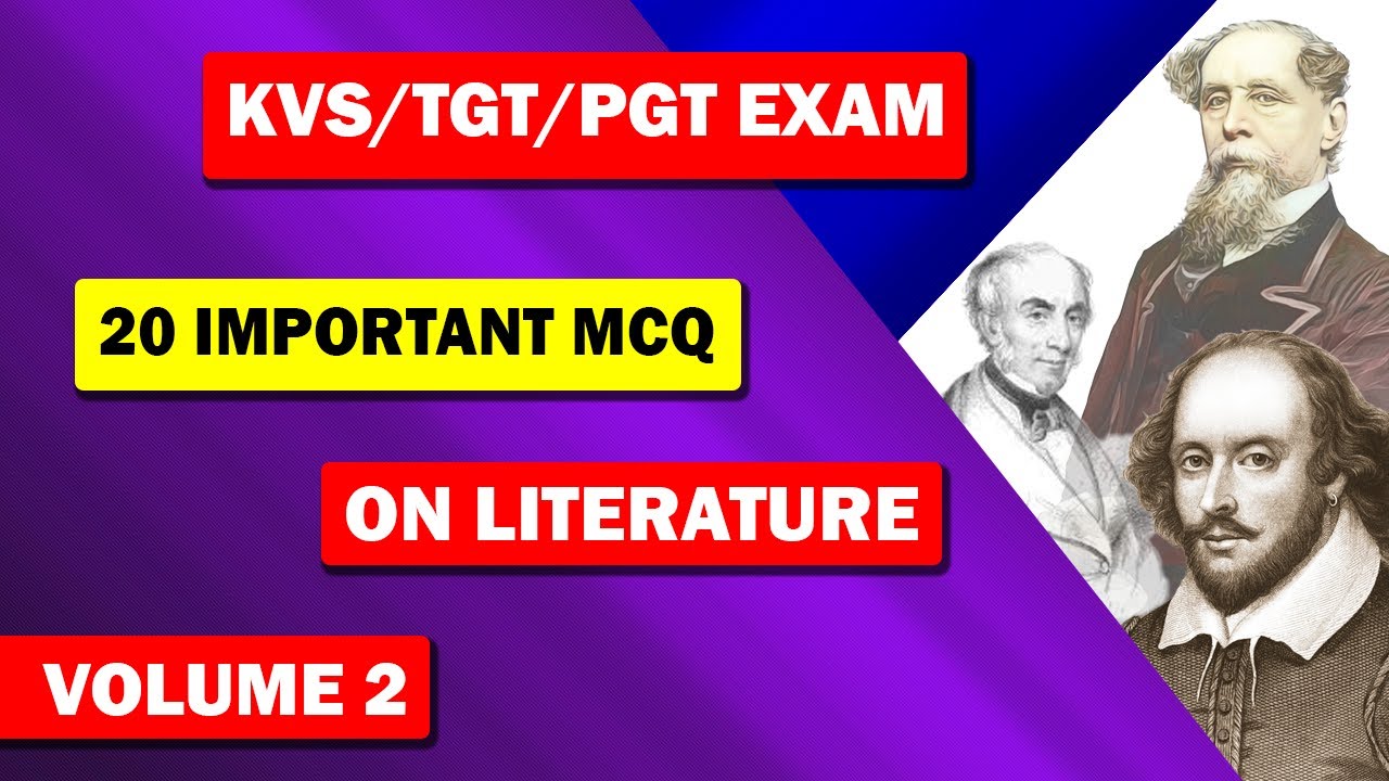 The MCQ Encyclopedia: English Literature Edition for PGT TGT KVS Exams ...