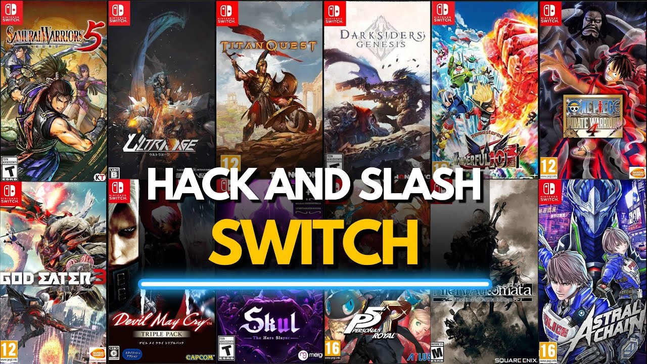 Top 40 Best Hack 'n Slash Games on Nintendo Switch (2025) - YouTube