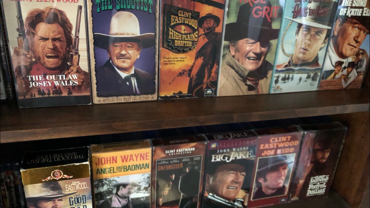 Complete Western Movie Collection Overview, VHS DVD Blu Ray 4K ...