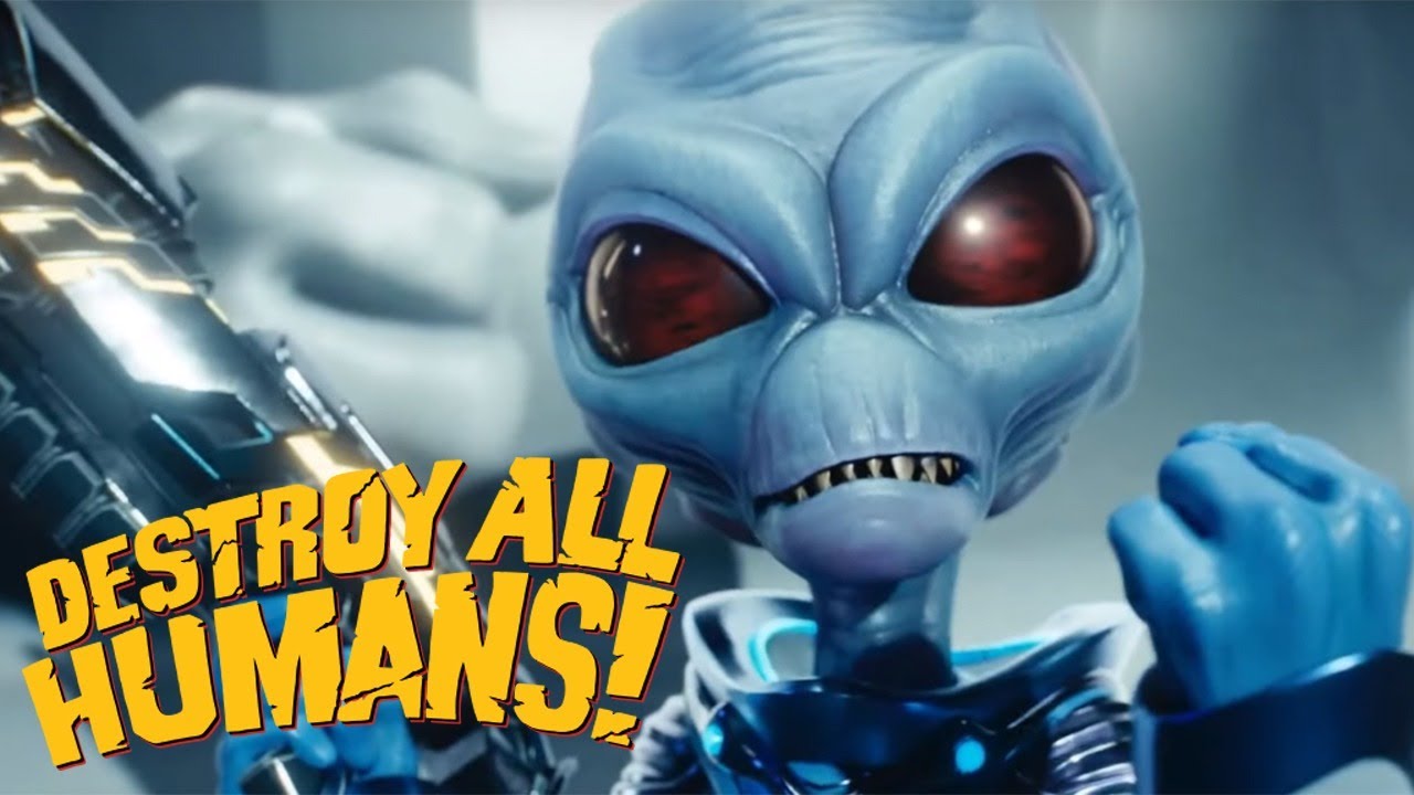 You Can't Escape the Alien Probes! - Destroy All Humans Gameplay - YouTube