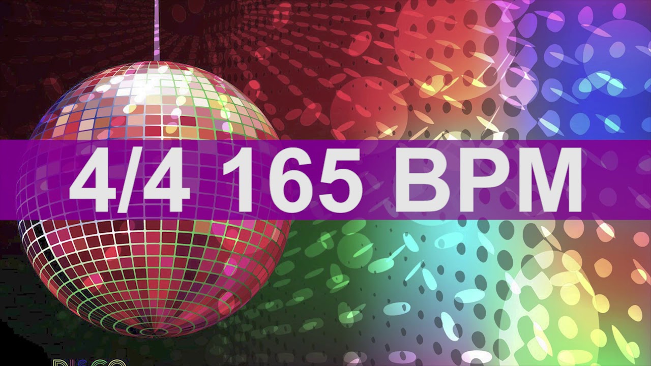 🔴 165 BPM Disco Drums Metronome - YouTube