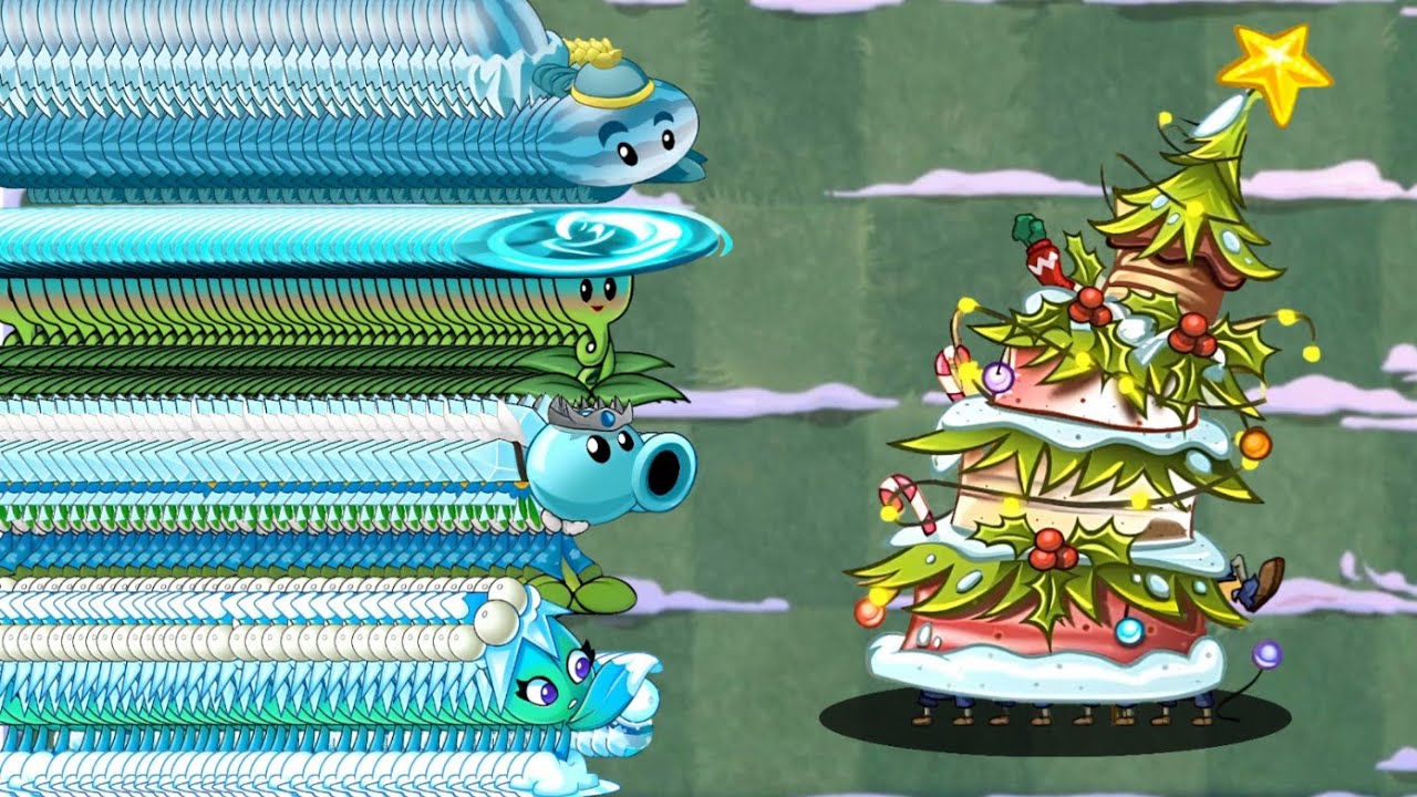 Feastivus Cake Tank vs All Team Plant Use 5 Power Up || Pvz2 || Pvz ...
